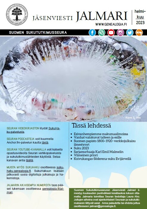 Ajankohtaista | Suomen Sukututkimusseura